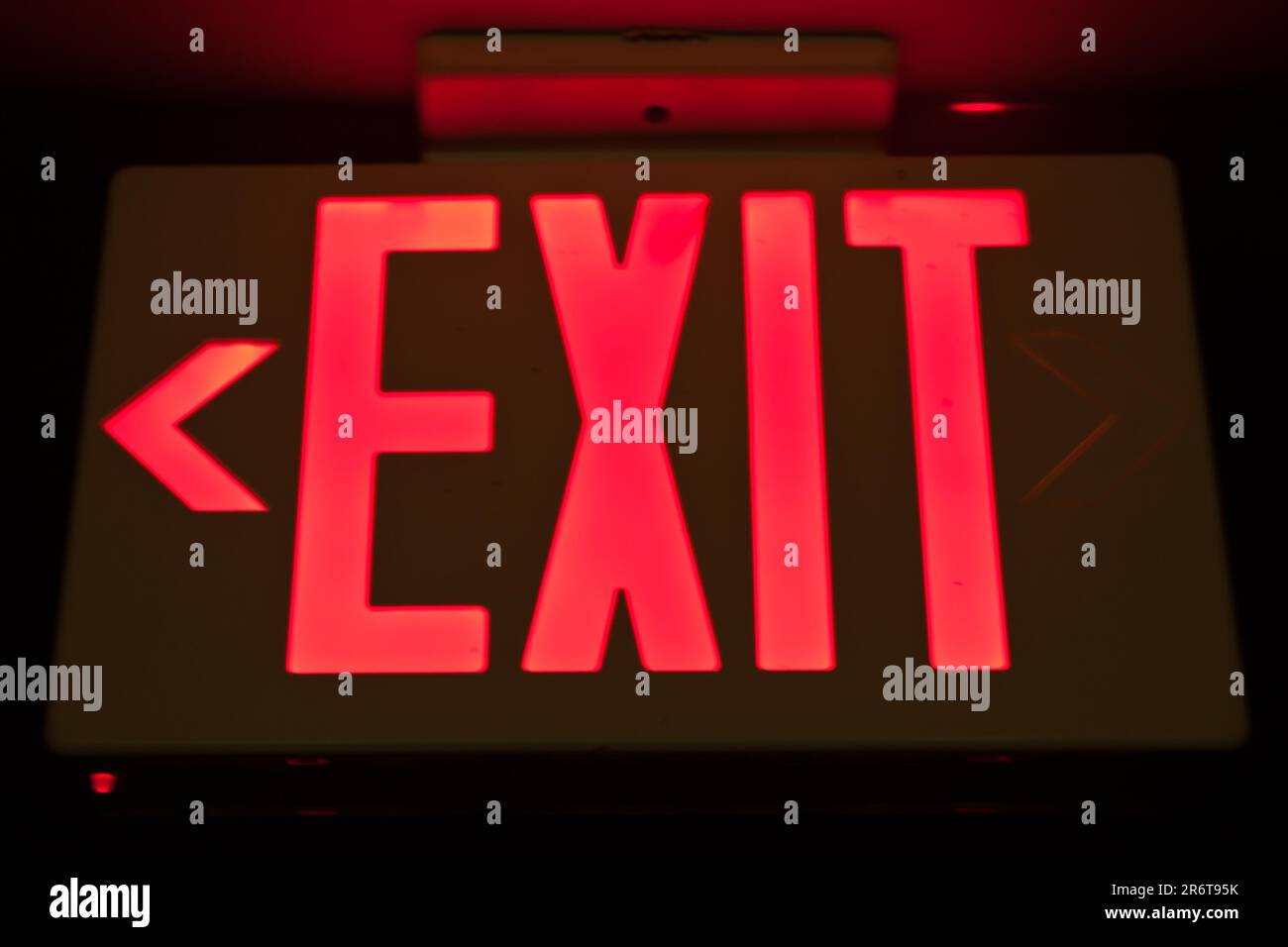 Emergency exit signal, useful for concepts Stock Photo - Alamy