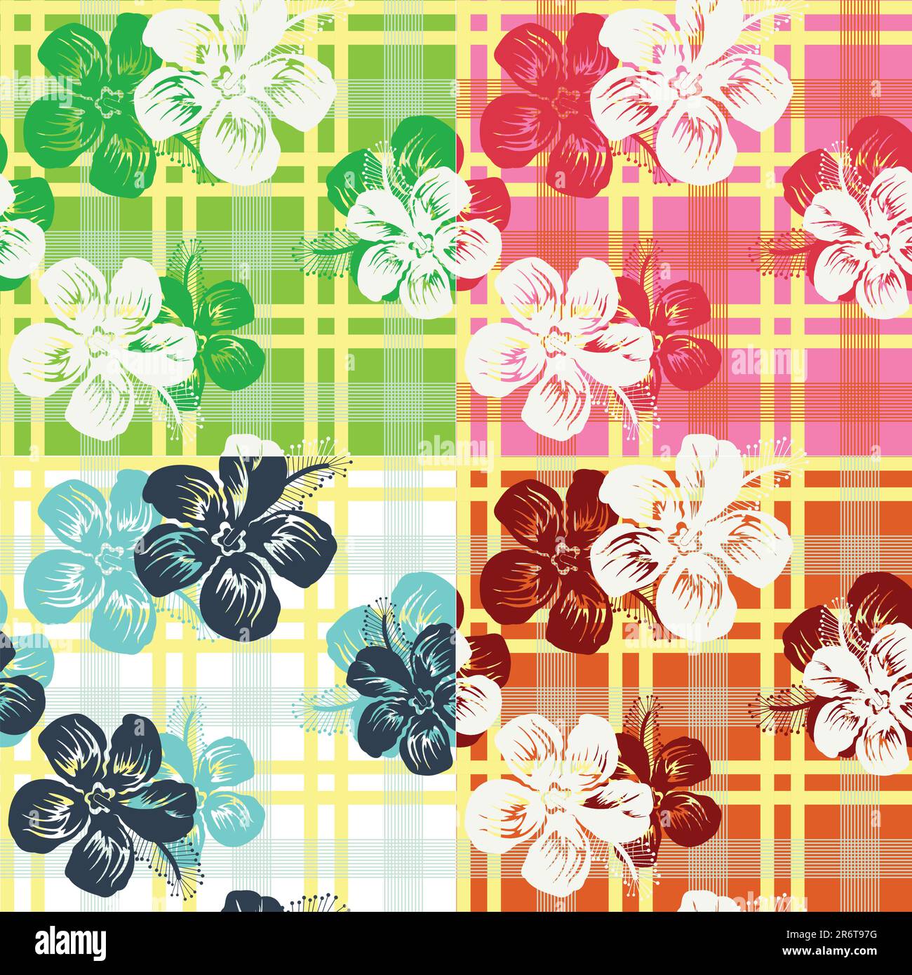 Surf check Stock Vector Images - Alamy