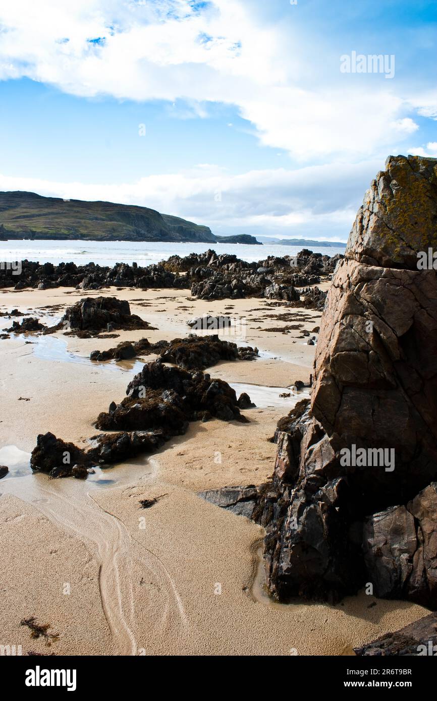 Award winning Durness spectacular beach, Sutherland, Scotland, United ...
