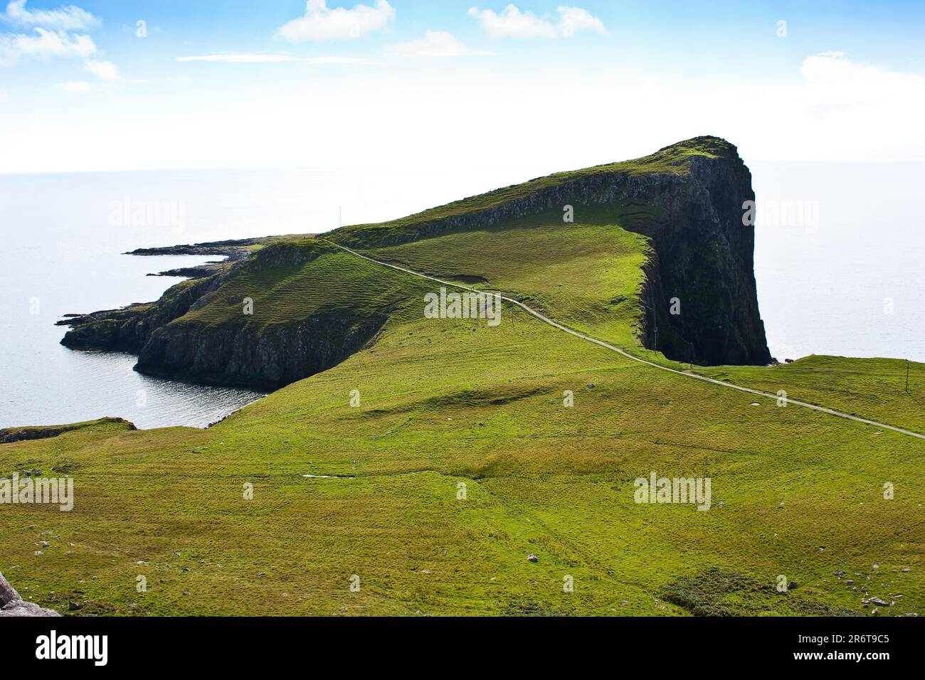 Scottish landscape in a cloudy day - Sutherland region Stock Photo - Alamy