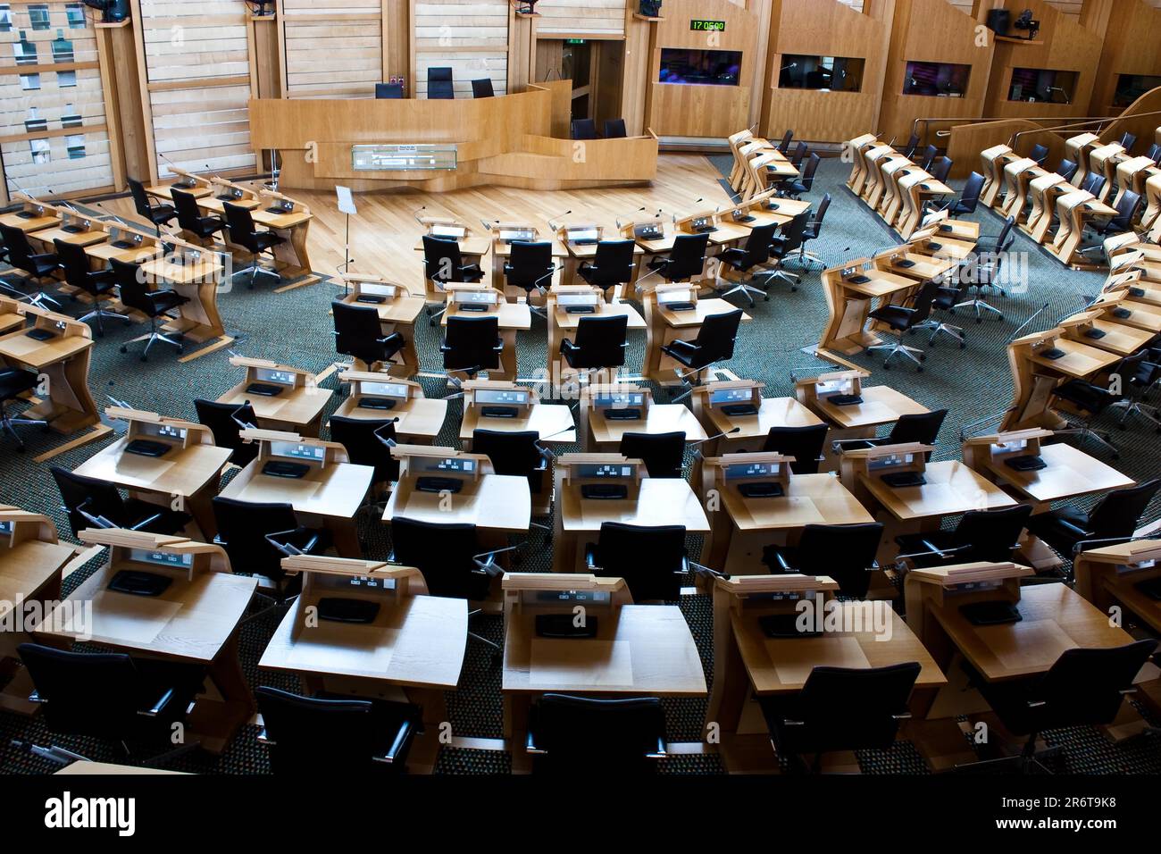 Interiors of Edinburgh Parliament, built in 2004 Stock Photo - Alamy