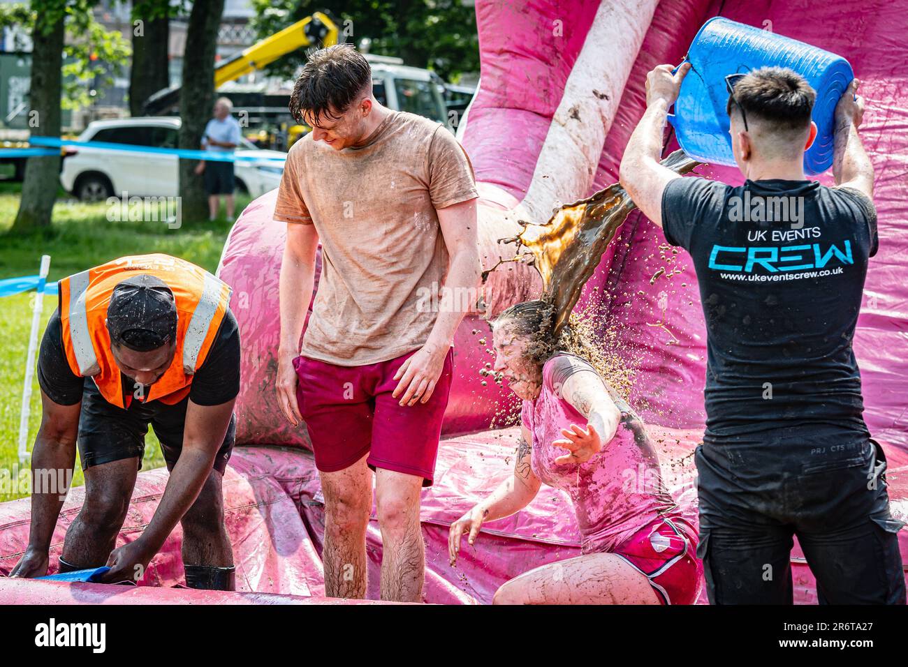 Edinburgh, Scotland. Sun 11 June 2023. Participants at the Race for ...