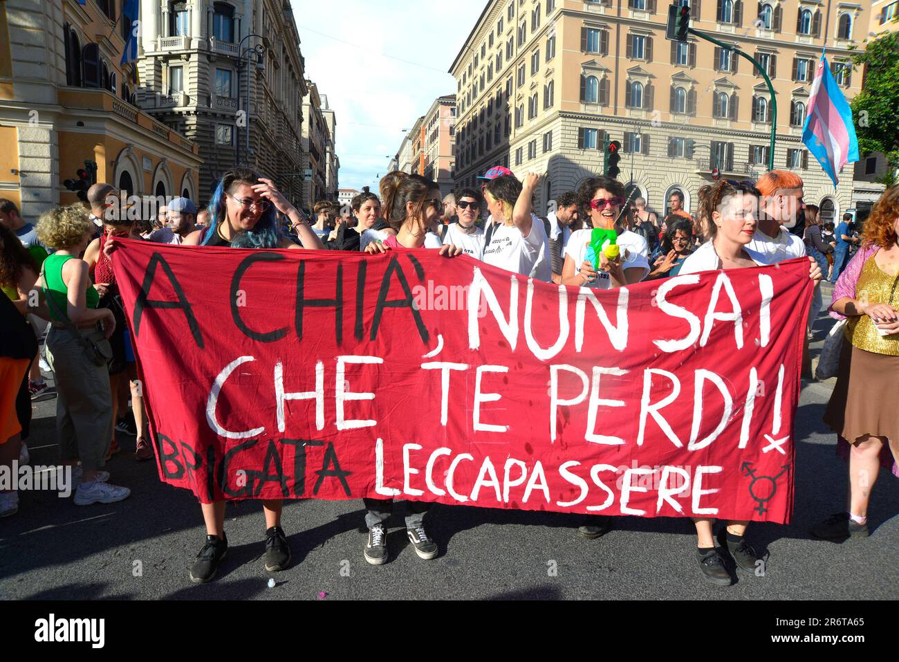 Roma, Gay Pride 2023 Stock Photo - Alamy