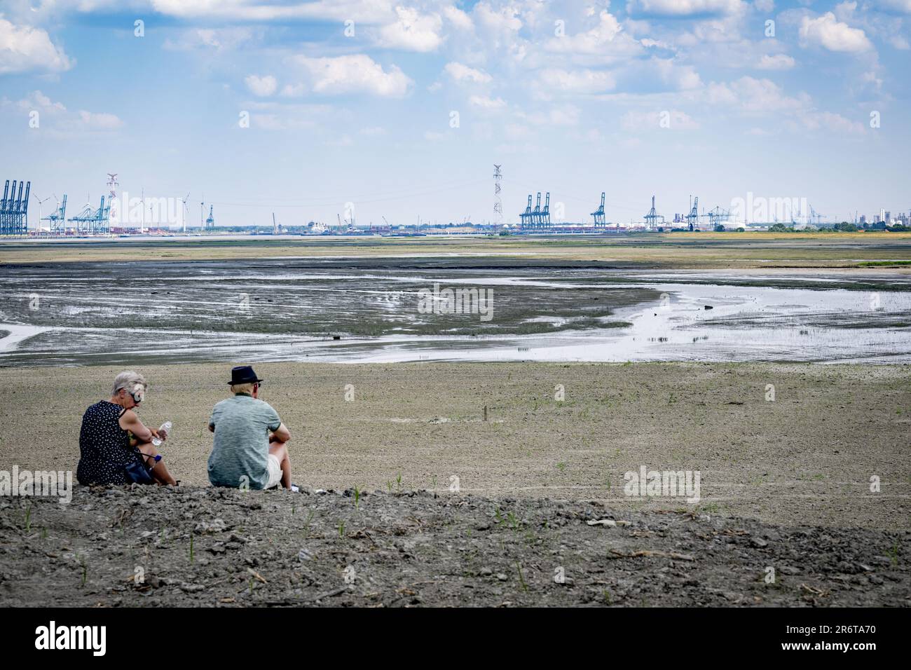 NEW-NAMES - Visitors to the open day of the Hedwige-Prosperpolder (the ...