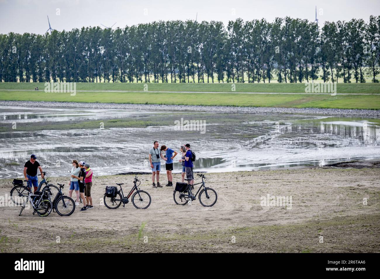 NEW-NAMES - Visitors to the open day of the Hedwige-Prosperpolder (the ...
