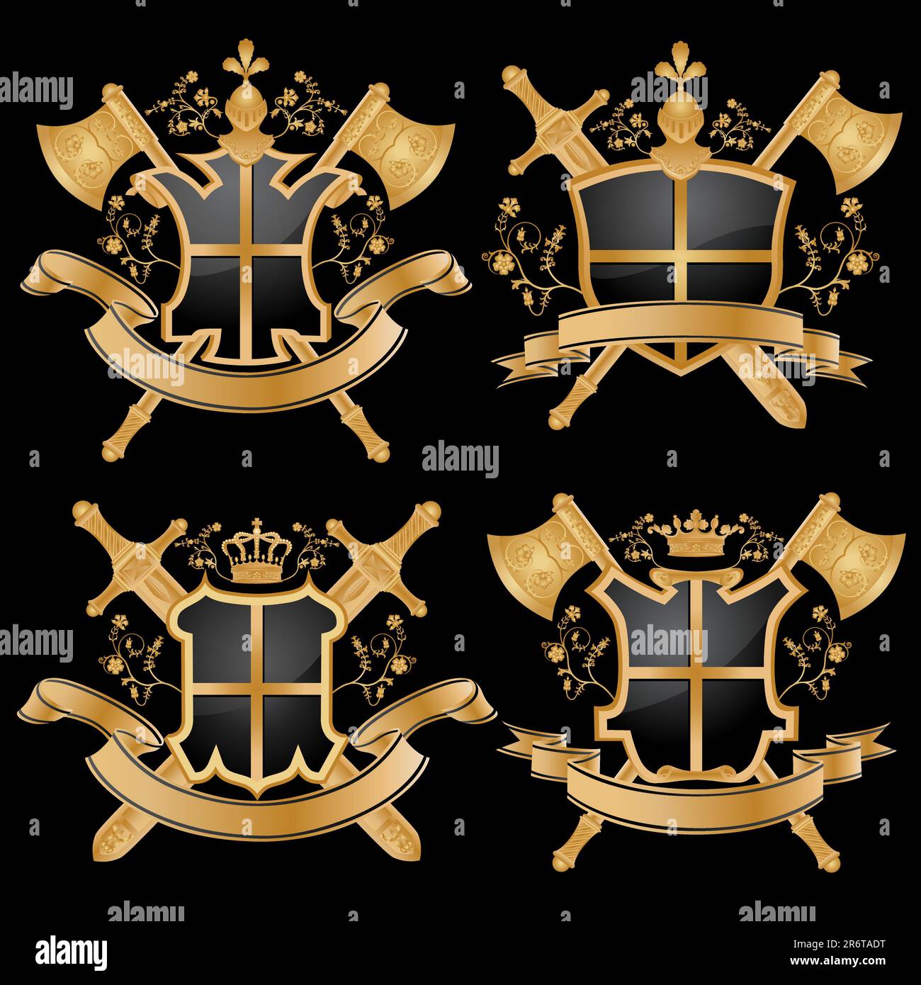 Vector coat of arms Stock Vector Image & Art - Alamy