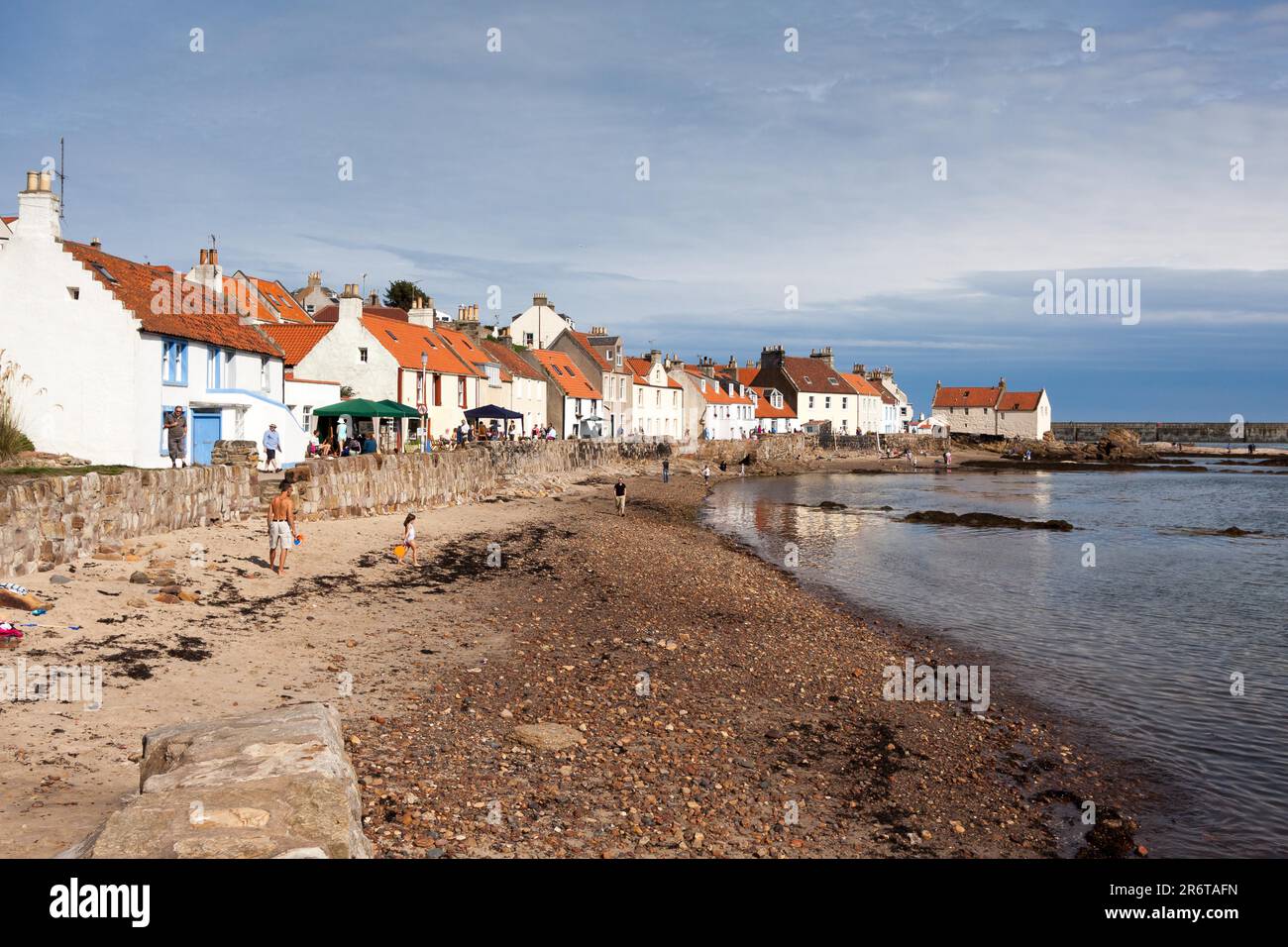View of Pittenweem in Fife Stock Photo - Alamy