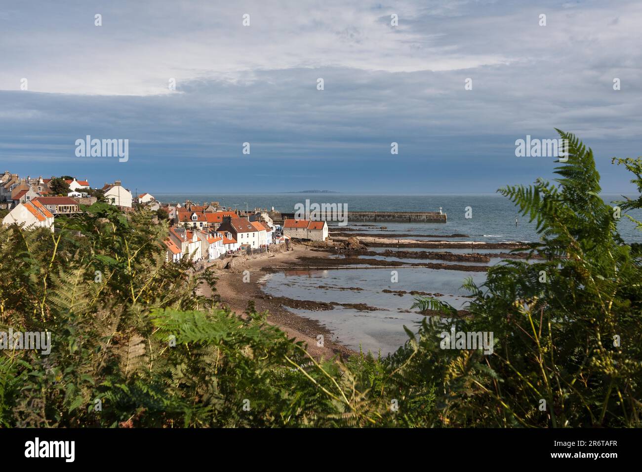 View of Pittenweem in Fife Stock Photo - Alamy