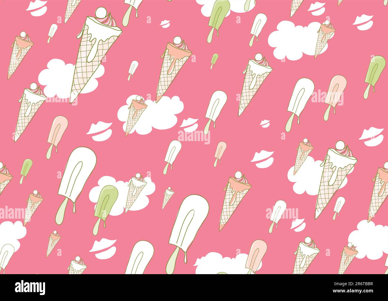 cool hand-drawn ice creams Stock Vector Image & Art - Alamy