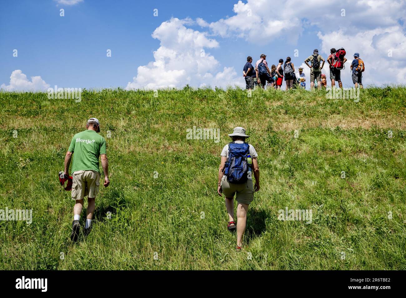 NEW-NAMES - Visitors to the open day of the Hedwige-Prosperpolder (the ...