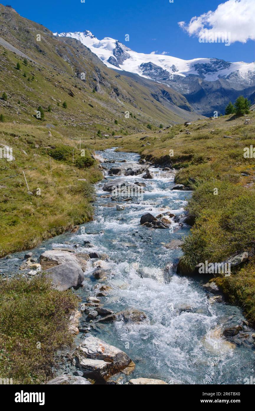 Swiss alps river landscape hi-res stock photography and images - Alamy