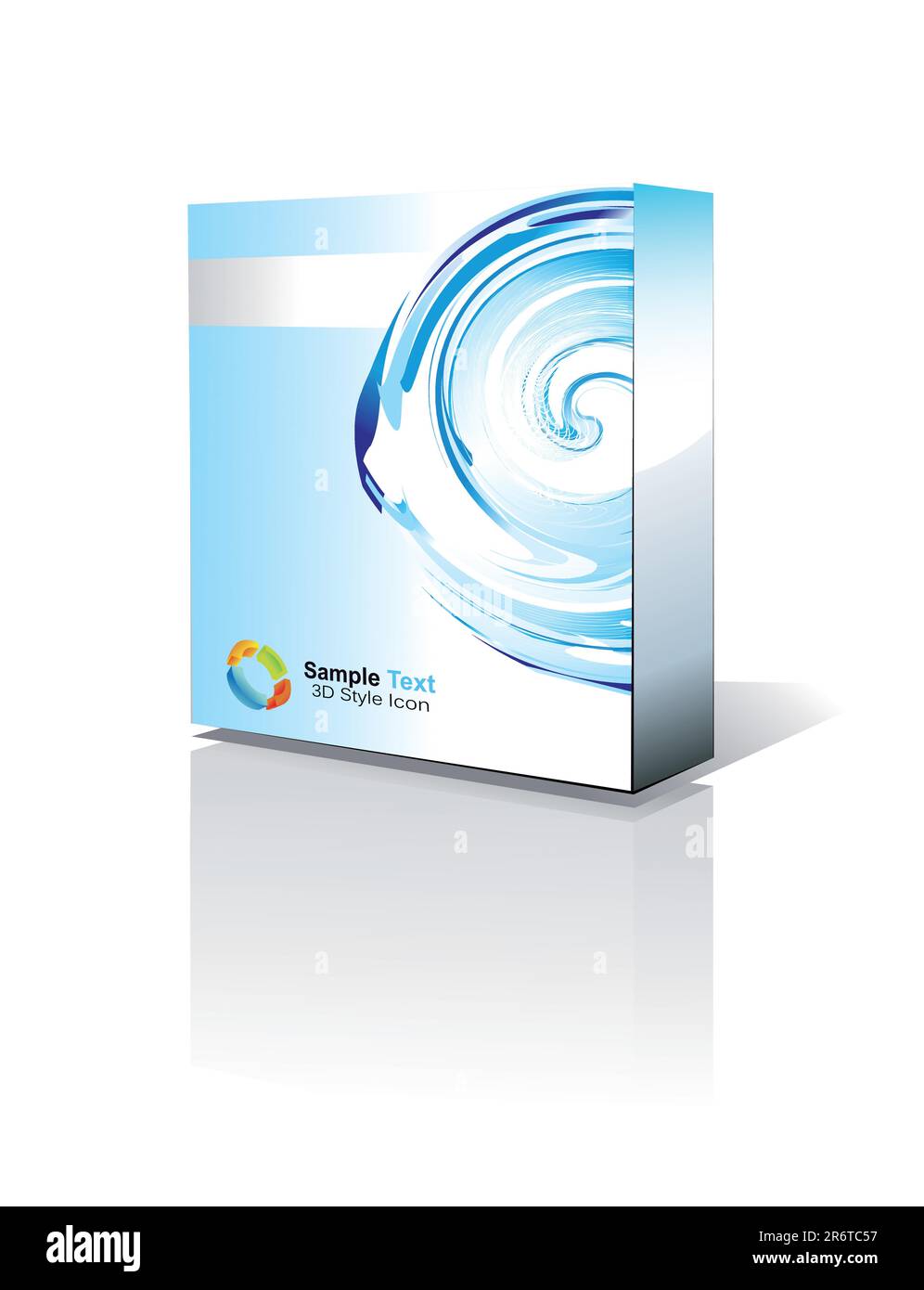 3D Box with Cover, Shadow and space for text Stock Vector Image & Art ...
