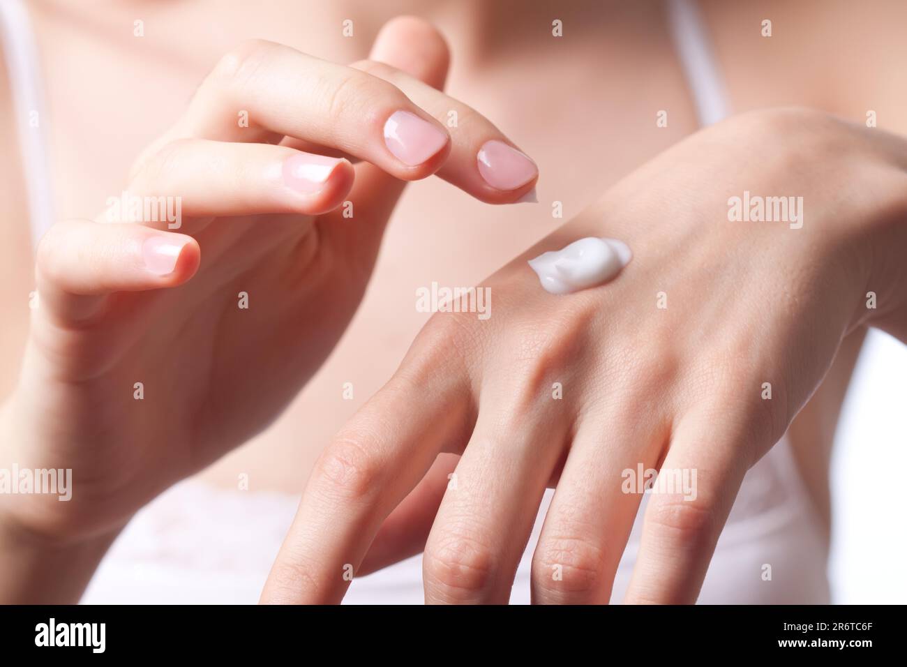 Nurse finger cream hi-res stock photography and images - Alamy