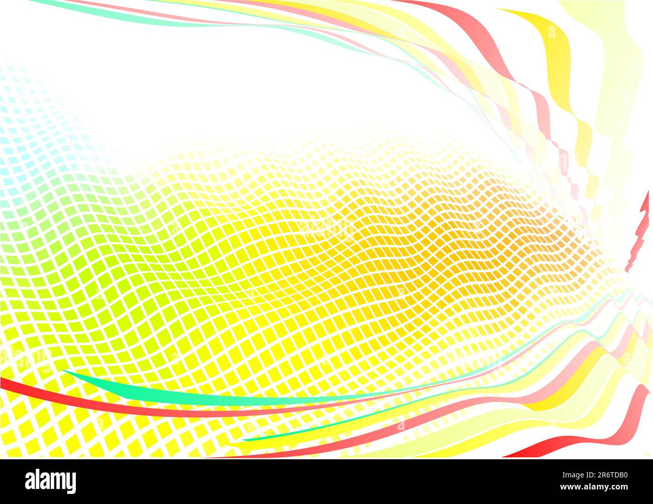 Vector illustration of funky abstract background made of geometric ...