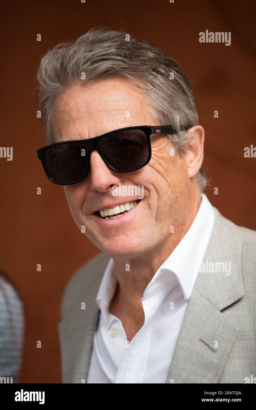 Paris, France. 11th June, 2023. Hugh Grant attends the 2023 French Open ...