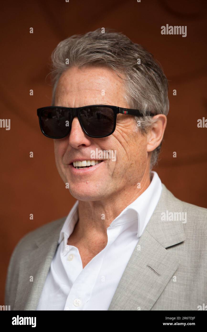 Paris, France. 11th June, 2023. Hugh Grant attends the 2023 French Open ...