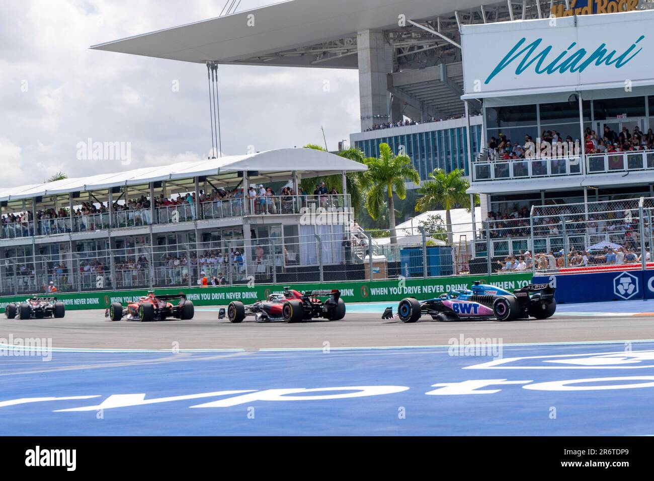 Miami Gardens, Florida, USA. 7th May, 2023. Formula 1 engineered open ...