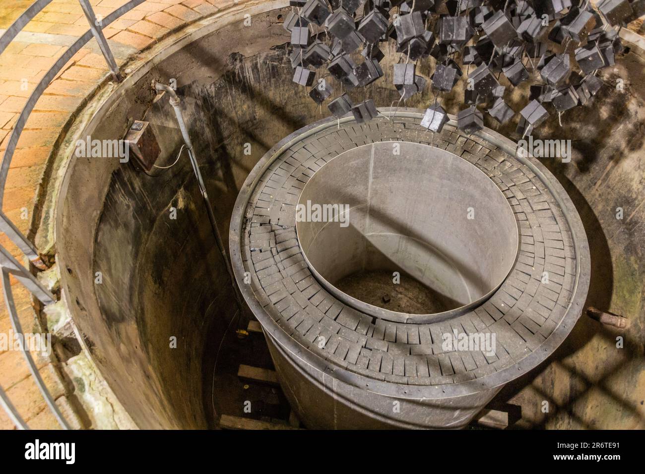 HAIGERLOCH, GERMANY - AUGUST 31, 2019: Experimental research nuclear ...