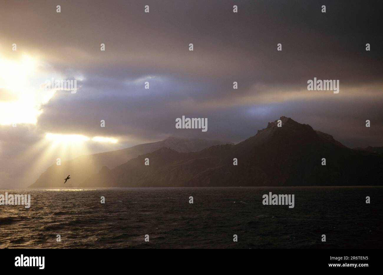 Coastal mountains, French Southern and Antarctic Territories, France ...