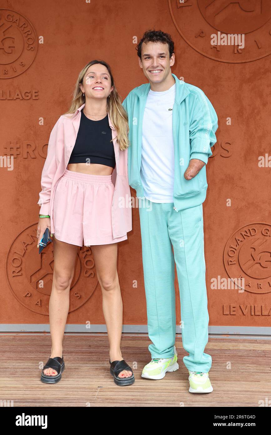 Paris, France. 11th June, 2023. Marie Camille and Theo Curin attend the ...