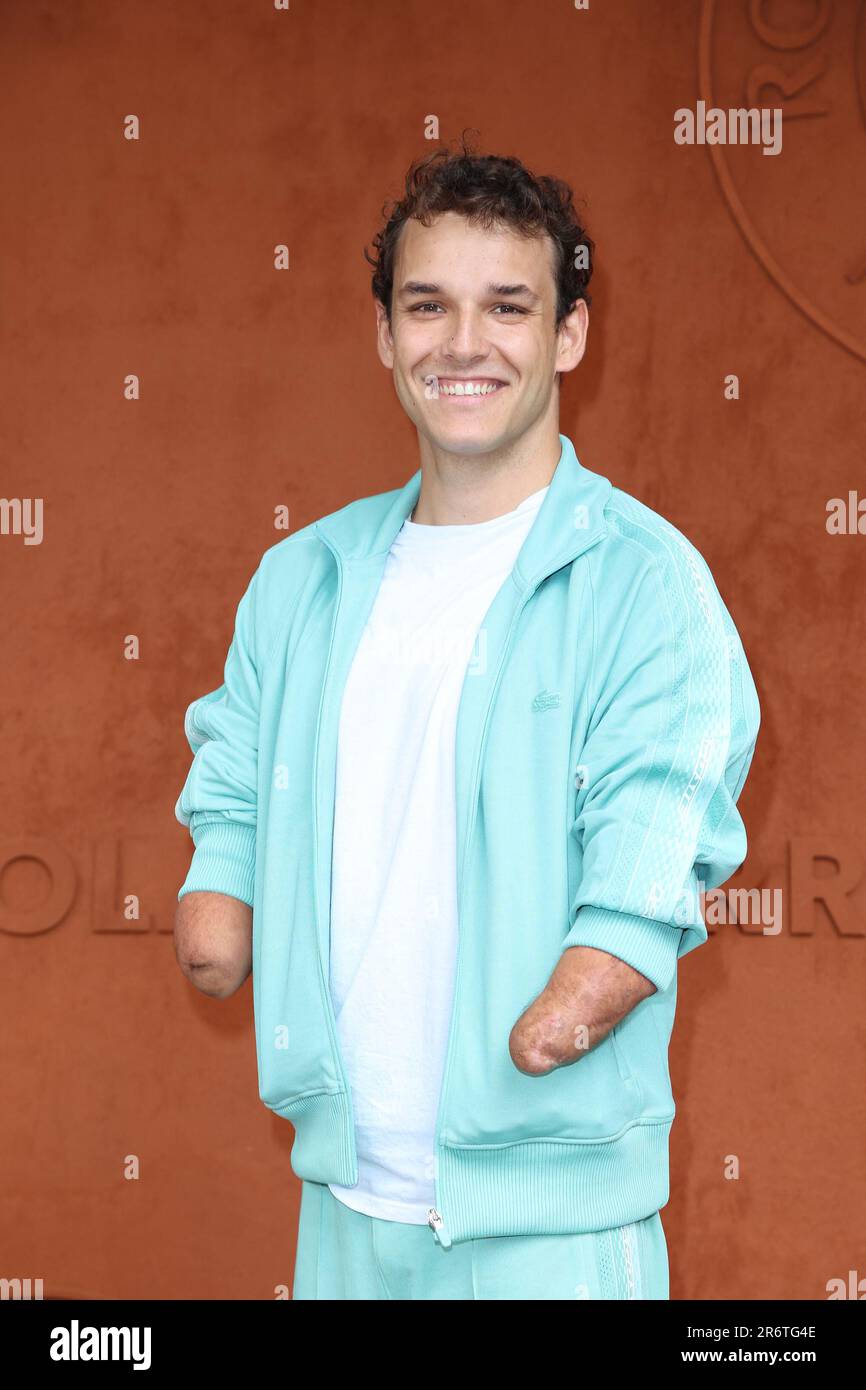 Paris, France. 11th June, 2023. Theo Curin attends the 2023 French Open ...