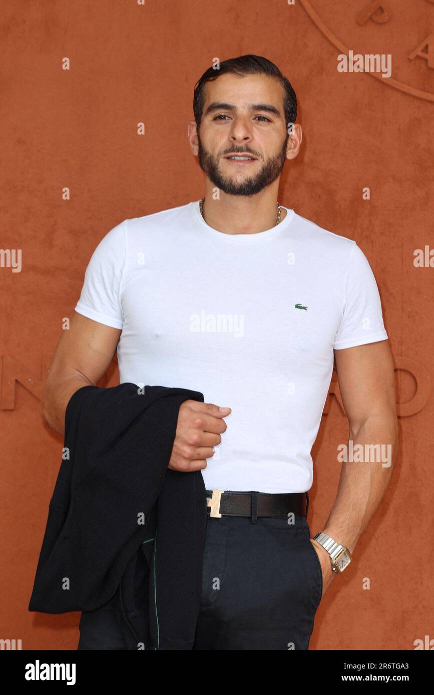 Paris, France. 11th June, 2023. Sofiane Zermani attends the 2023 French Open at Roland Garros on ...