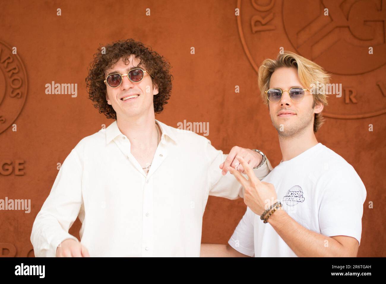 Paris, France. 11th June, 2023. Cesar de Rummel and Dorian Lauduique ...