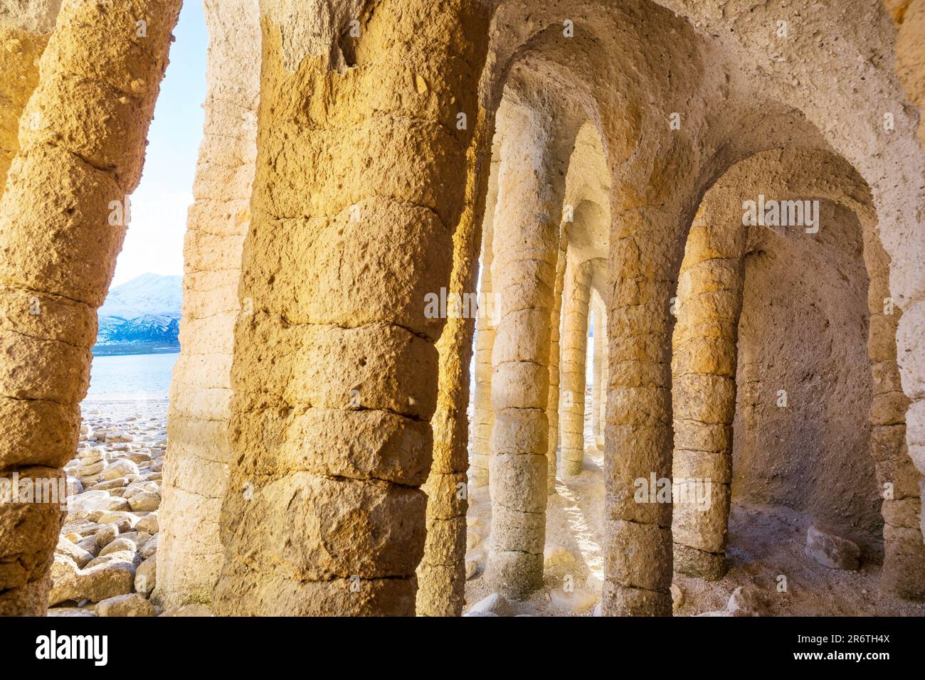 Unusual natural landscapes- The Crowley Lake Columns in California, USA ...