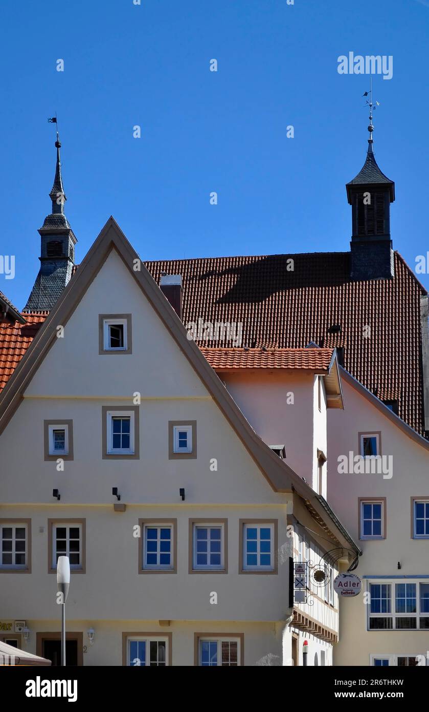 Old Town in Besigheim Stock Photo - Alamy