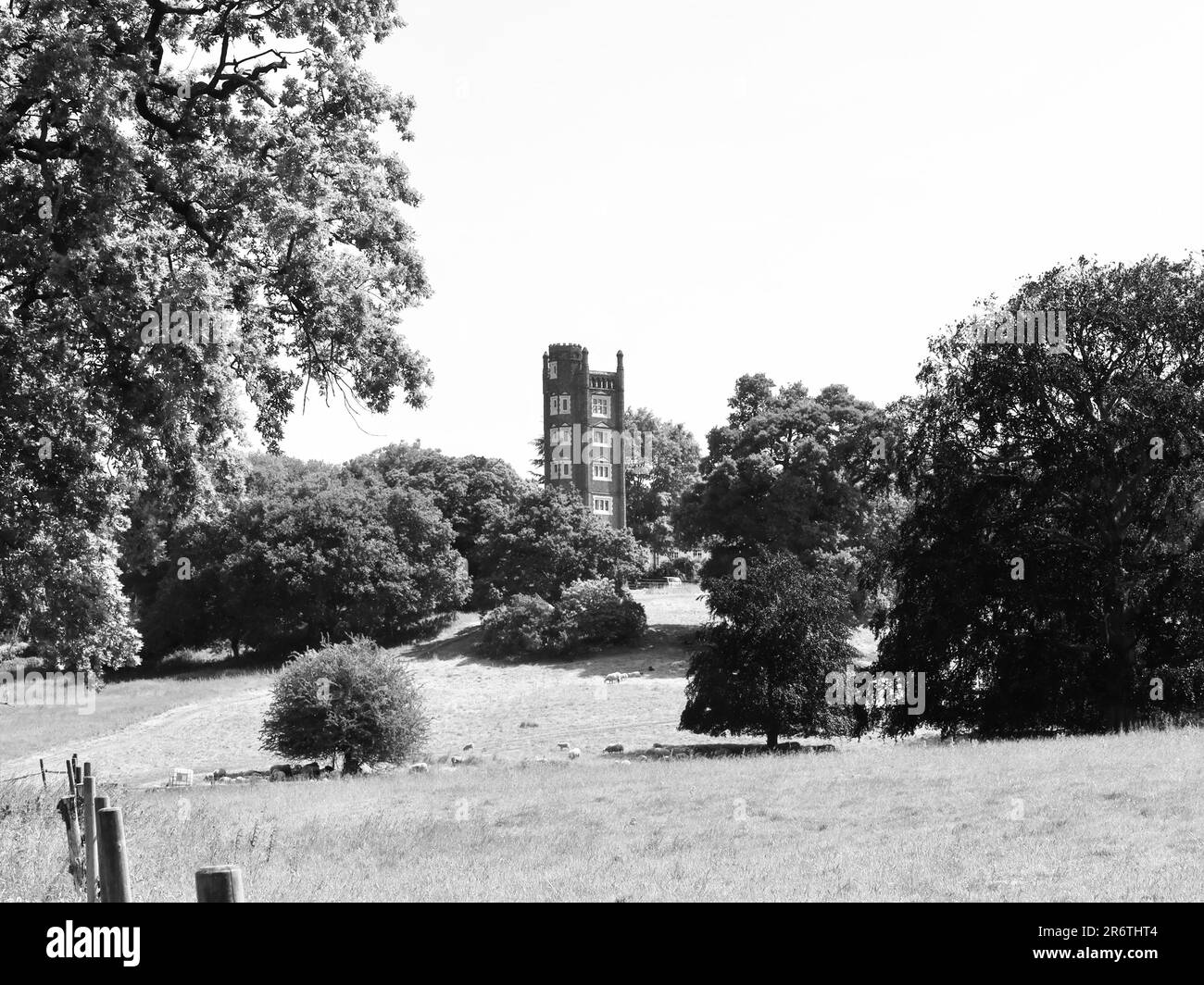 Six storey tower Black and White Stock Photos & Images - Alamy