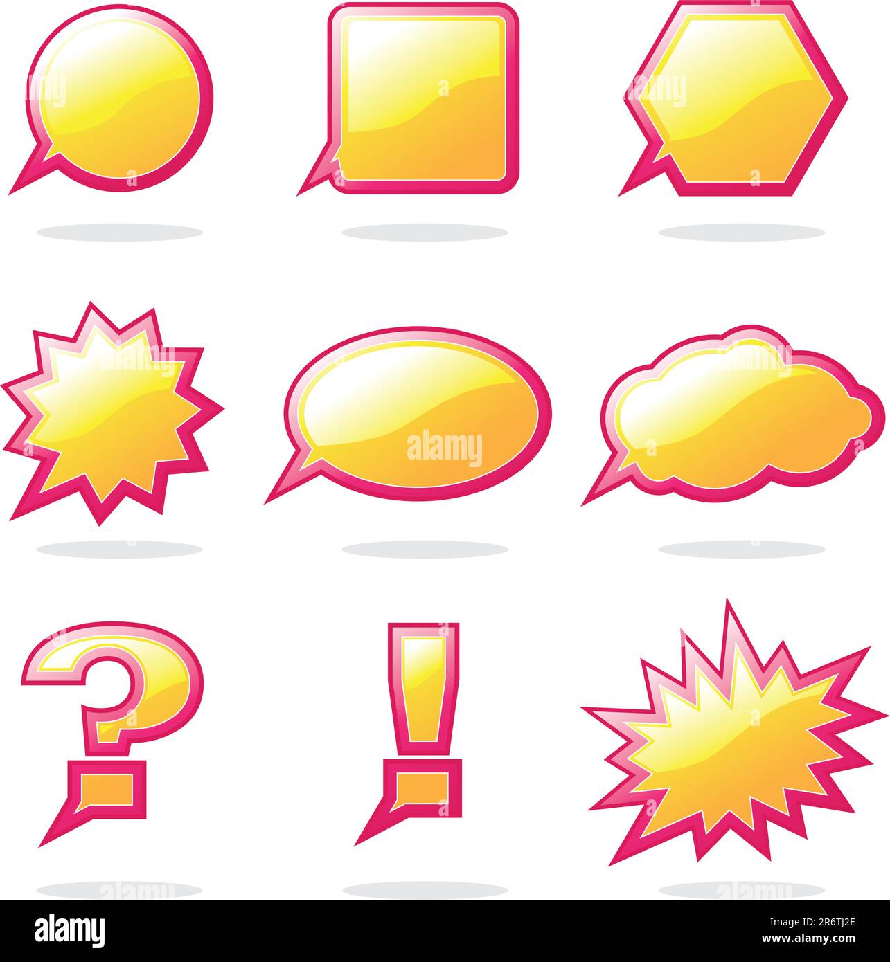 Talk balloon Stock Vector Images - Alamy