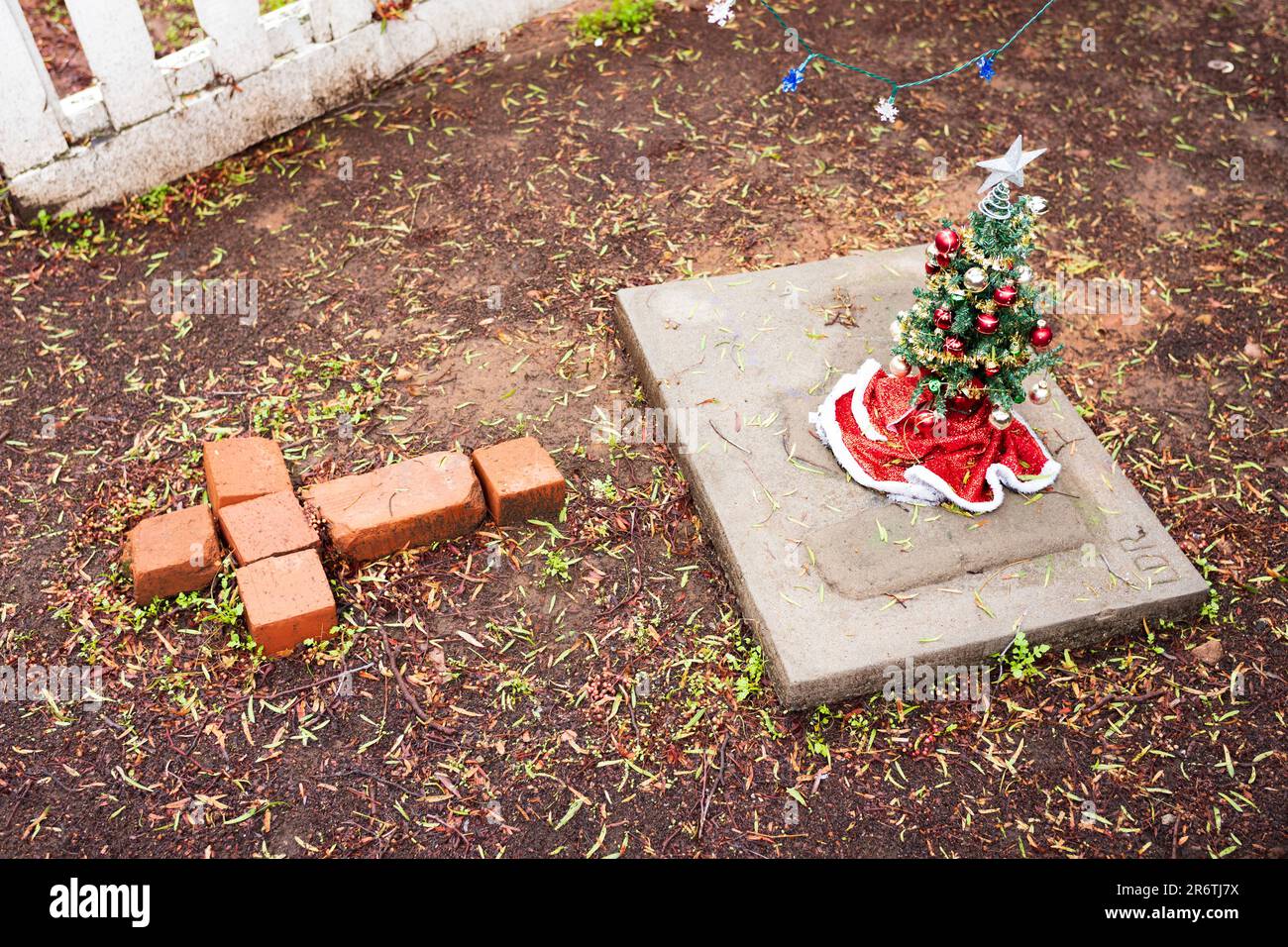 San Diego, CA, USA - Dec 29, 2022: El Campo Santo Cemetery that was ...