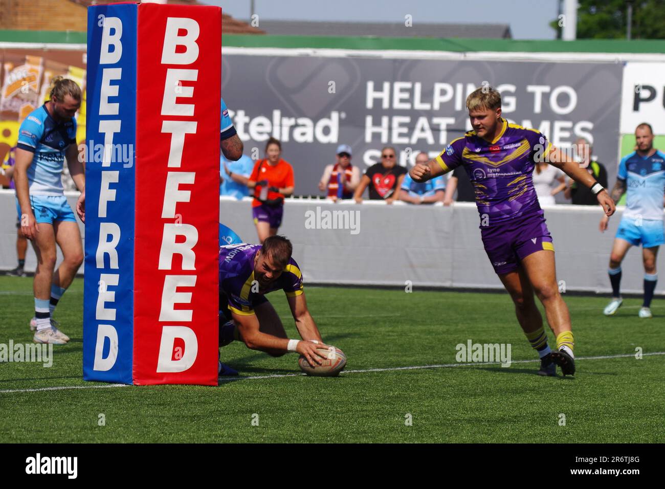 Newcastle thunder try 2023 hi-res stock photography and images - Alamy