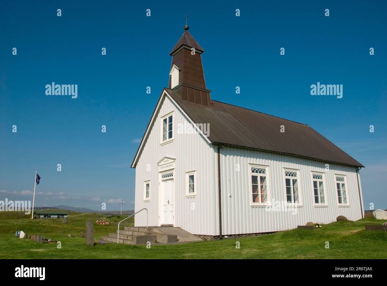 Church, Beach Church, of the Seamen, Strandarkirkja, Reykjanes ...