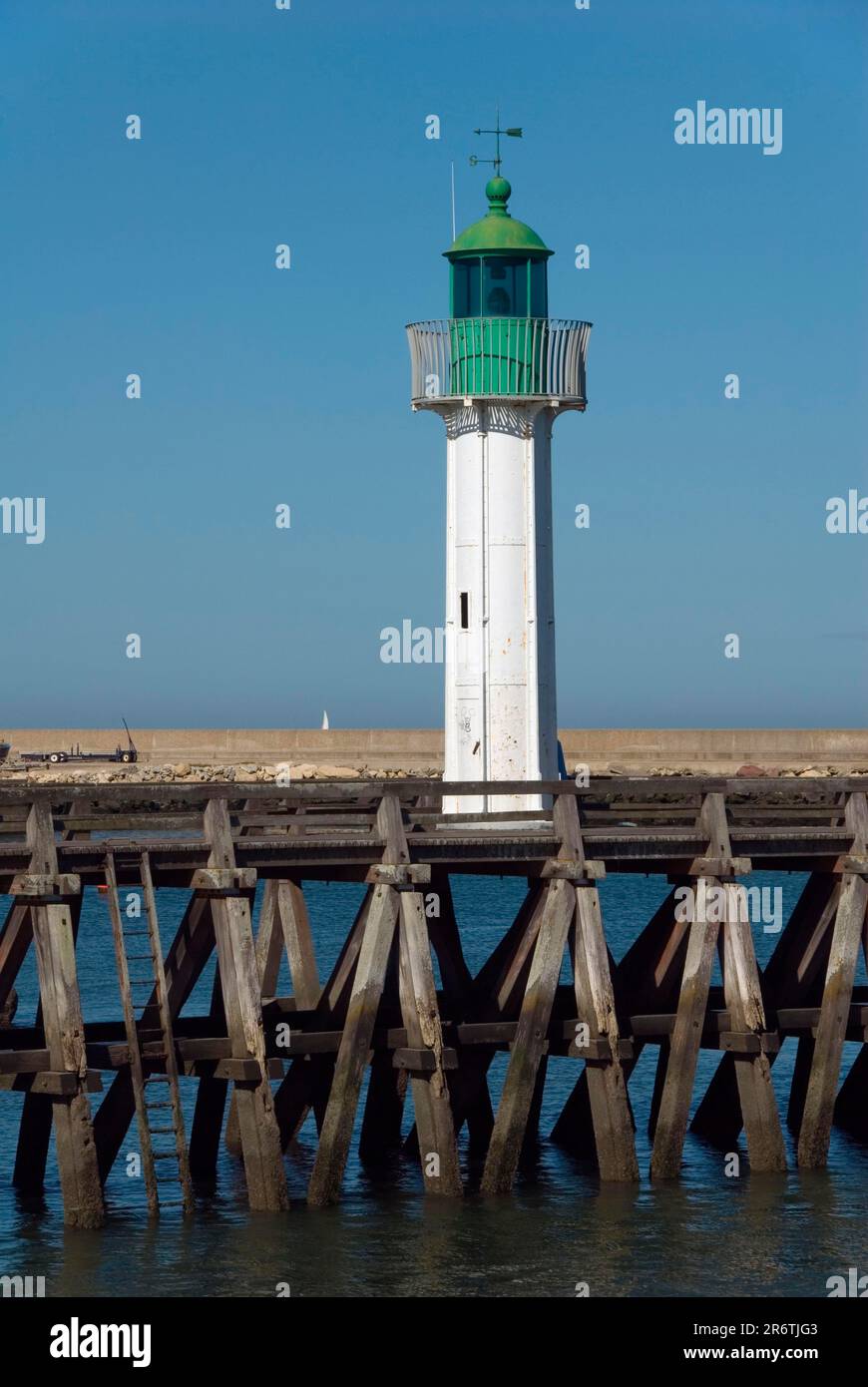 Lighthouse, Trouville, Normandy, France Stock Photo - Alamy