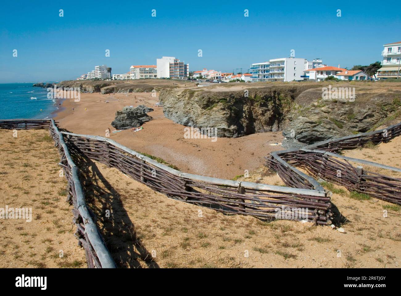 Coast, Corniche Vendeenne, Sion sur l'Ocean, Charente-Maritime, Poitou ...