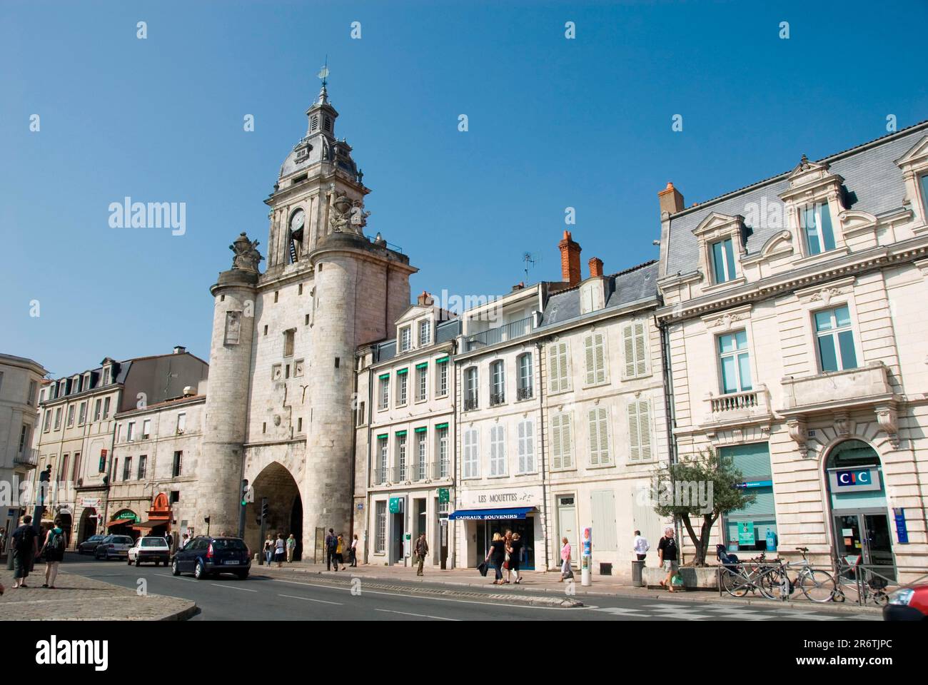 La Tour de la Grand Horloge, Grand Tower Clock, City Gate, La Rochelle ...