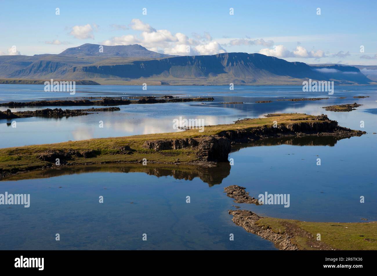 Coast, Road 60, Westfjords, Gilsfjoerdur, Kroksfjardarnes, Iceland ...