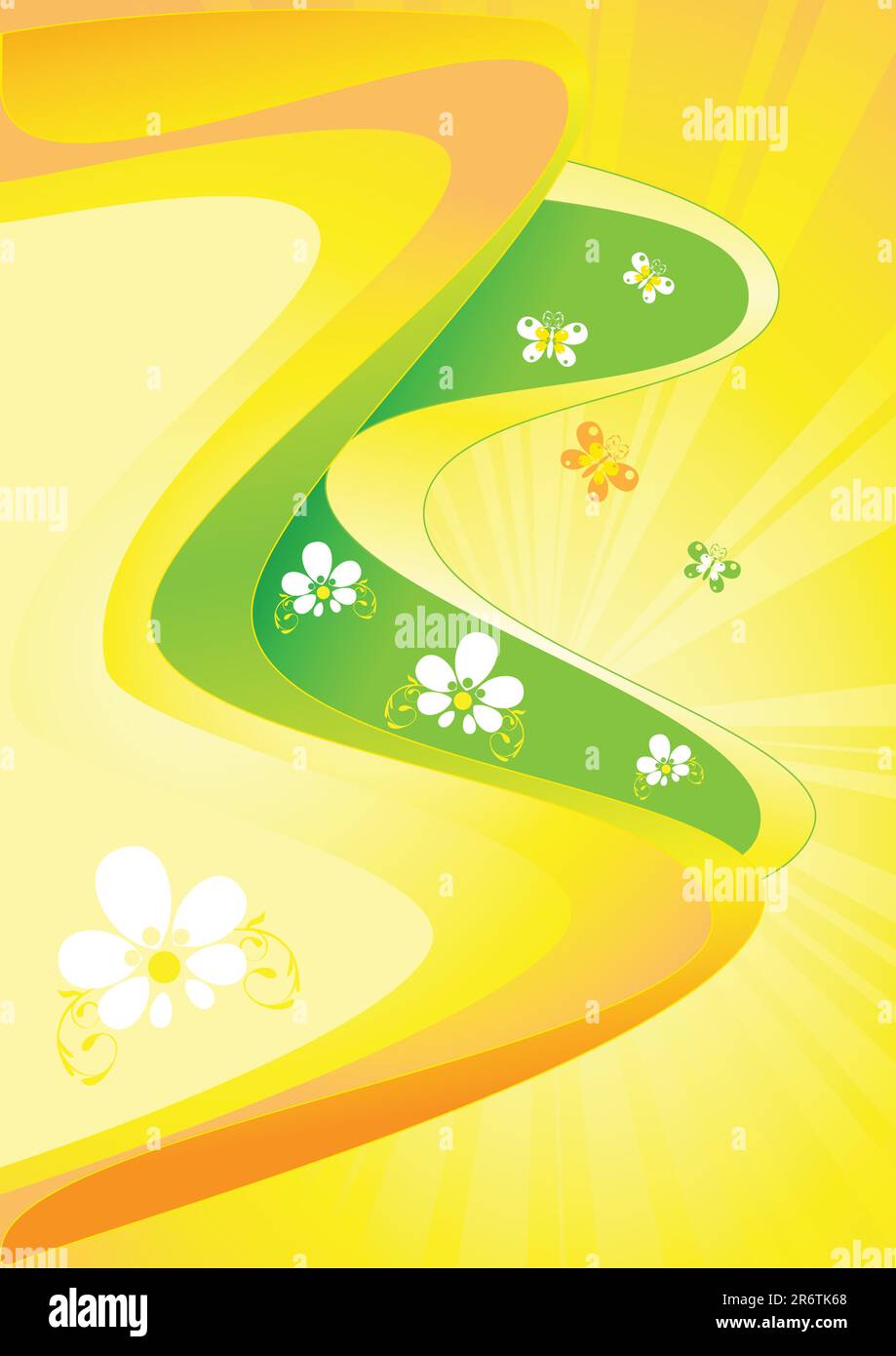Background with summer sun Stock Vector Image & Art - Alamy