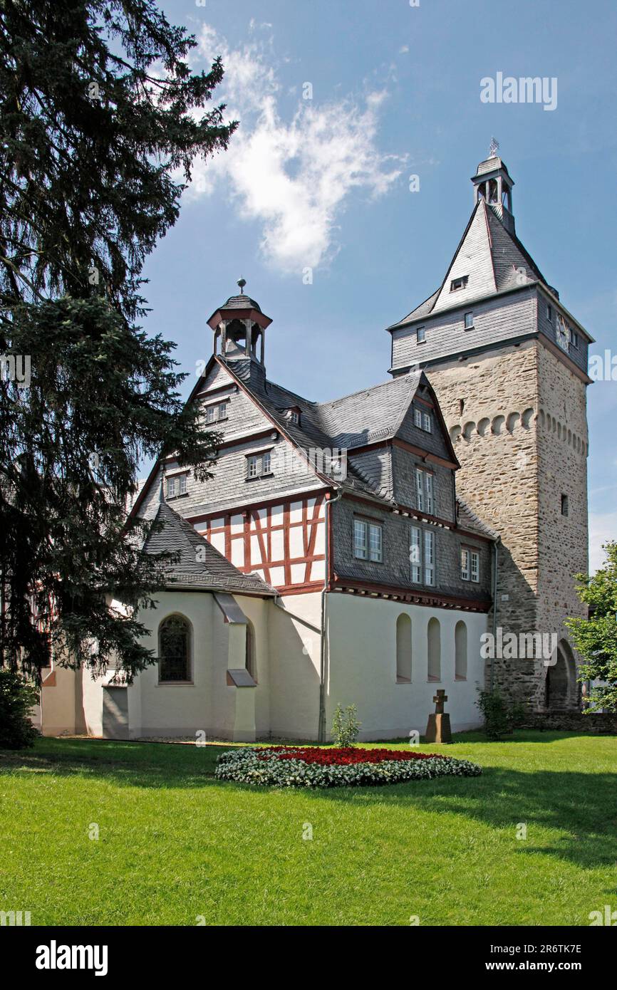 Upper Gate Tower, with Hohenfeld Chapel, Town and Tower Museum, half ...
