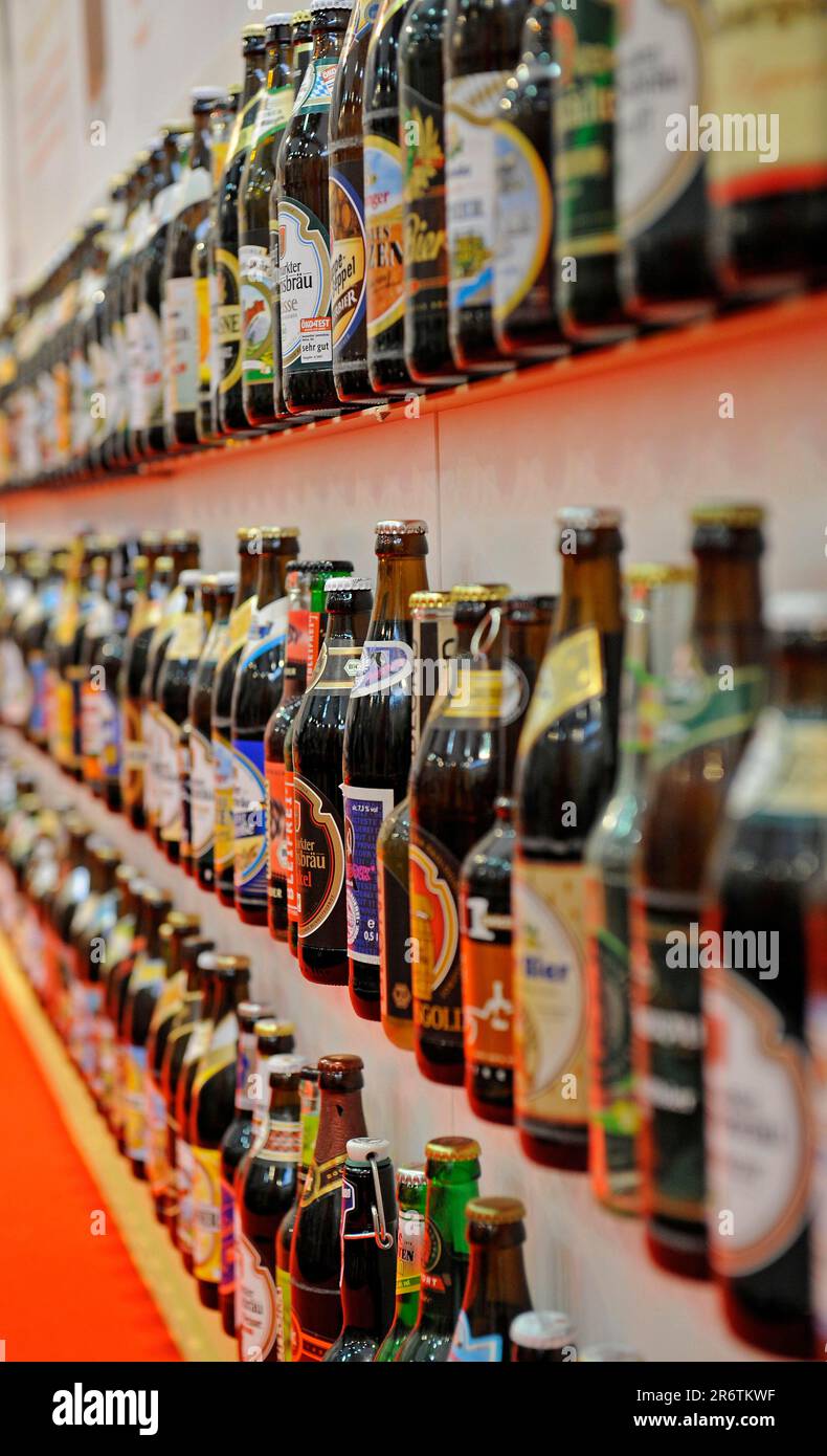 Different kinds of beer in bottles, beer bottle, beer bottles, bottled ...
