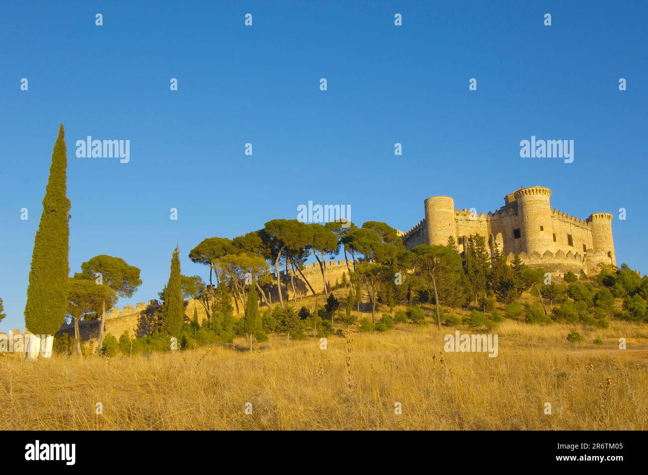 Belmonte Castle, Cuenca Province, La Mancha, Spain Stock Photo - Alamy