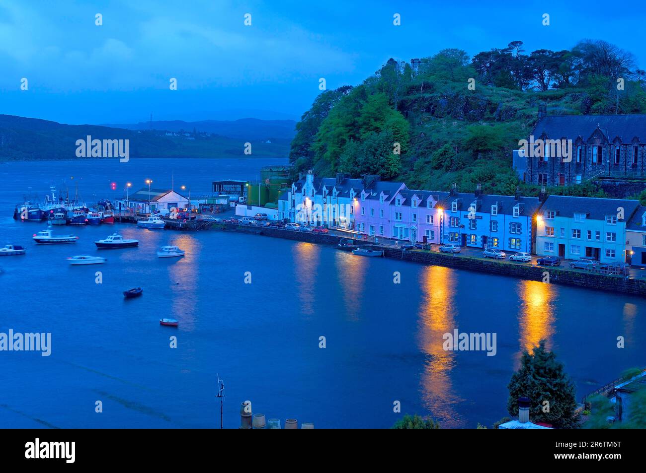 Port, Portree, Isle of Skye, Highlands, Scotland, United Kingdom Stock ...