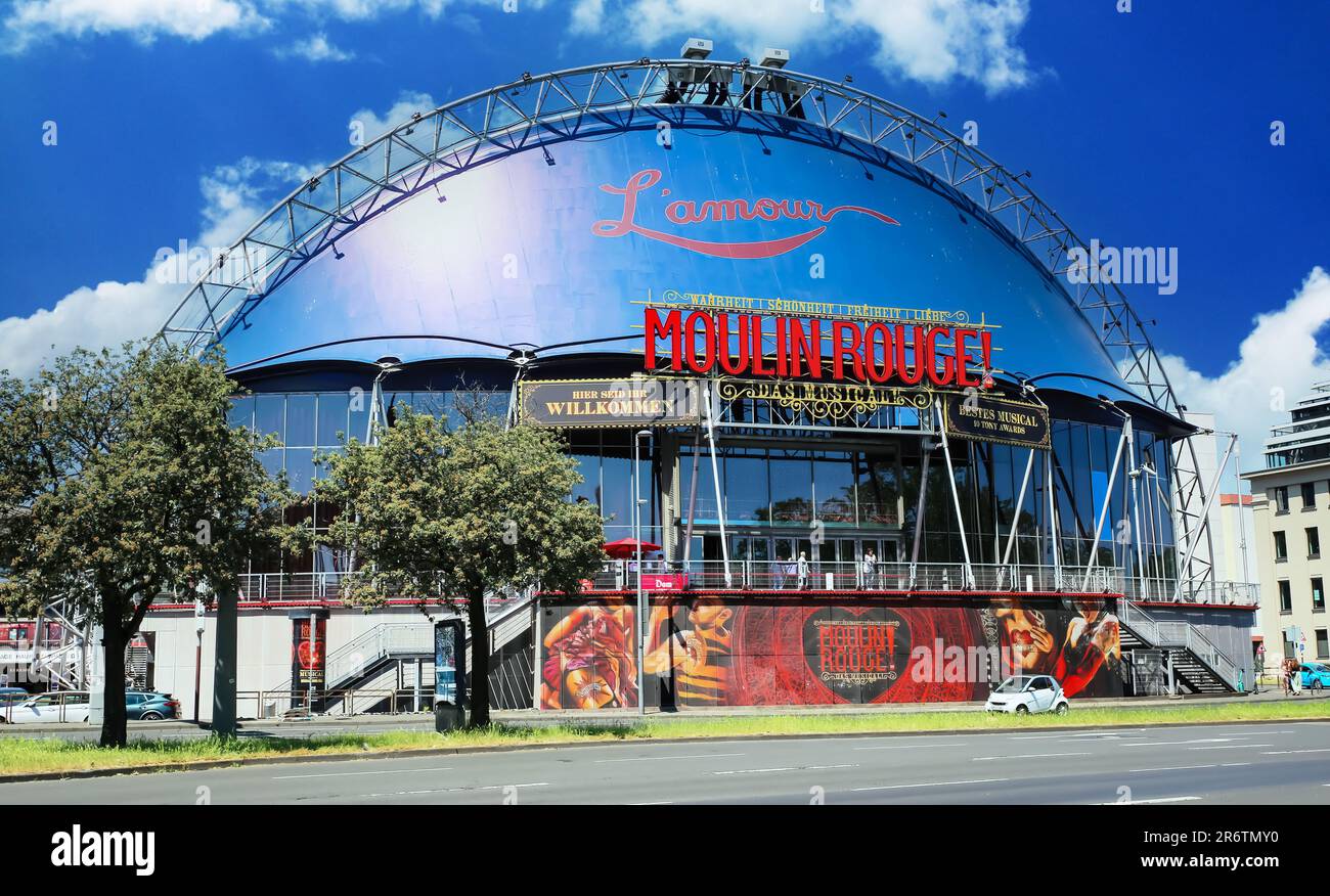 Cologne (Köln), Germany - June 6. 2023: Musical dome building ...