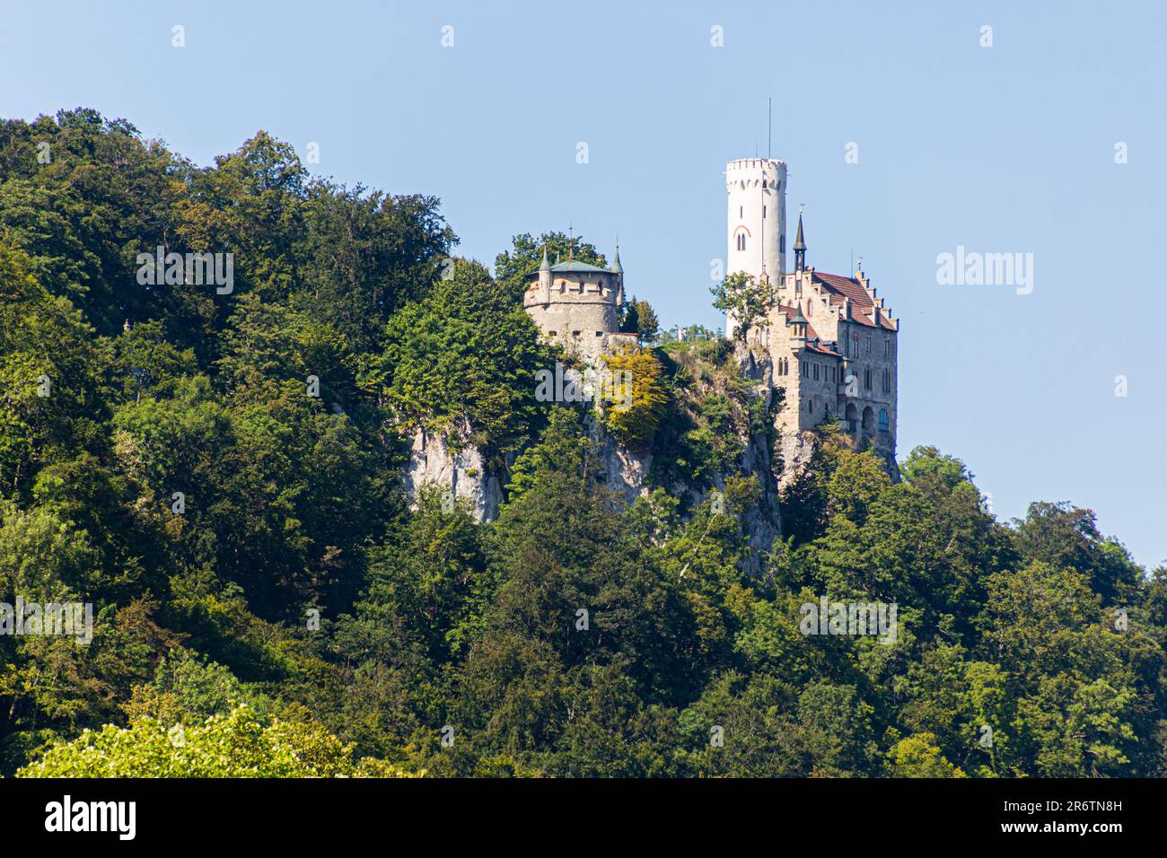 Lichtenstein Castle in the state of Baden-Wuerttemberg, Germany Stock ...