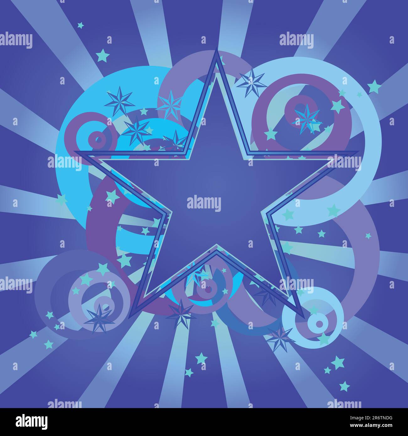 blue star design Stock Vector Image & Art - Alamy