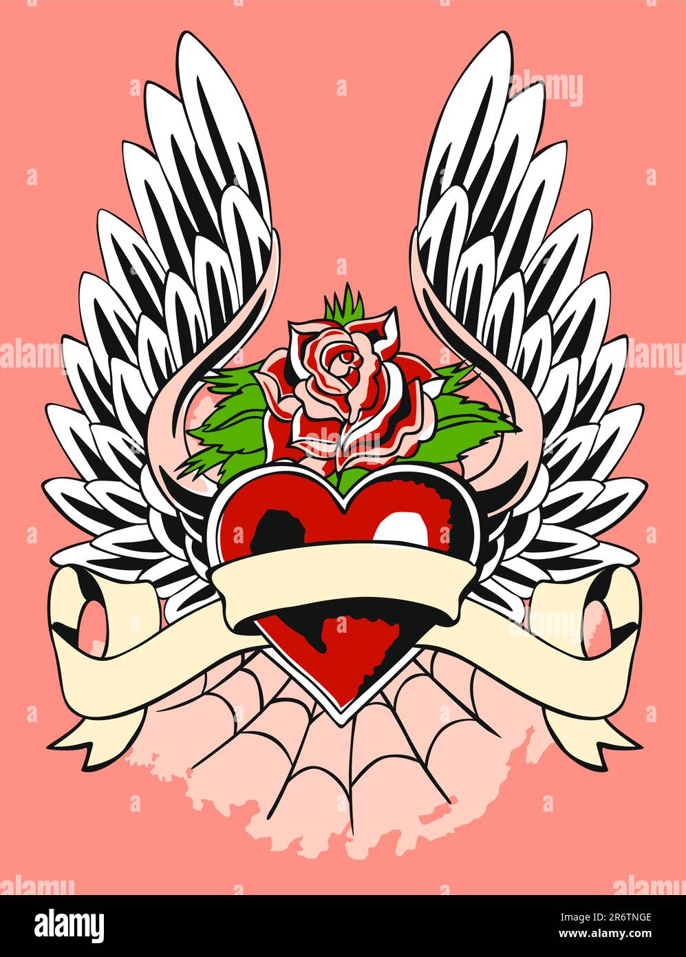 American Traditional Heart