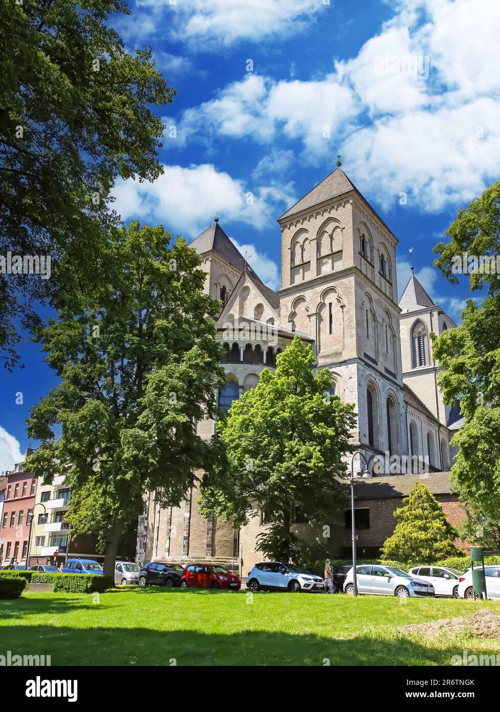 Cologne (Köln), Germany - June 6. 2023: Beautiful romanesque ...