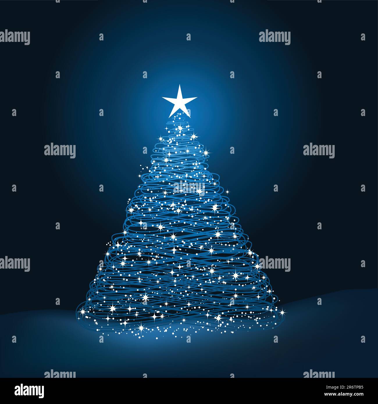 Sparkly christmas tree Stock Vector Images - Alamy