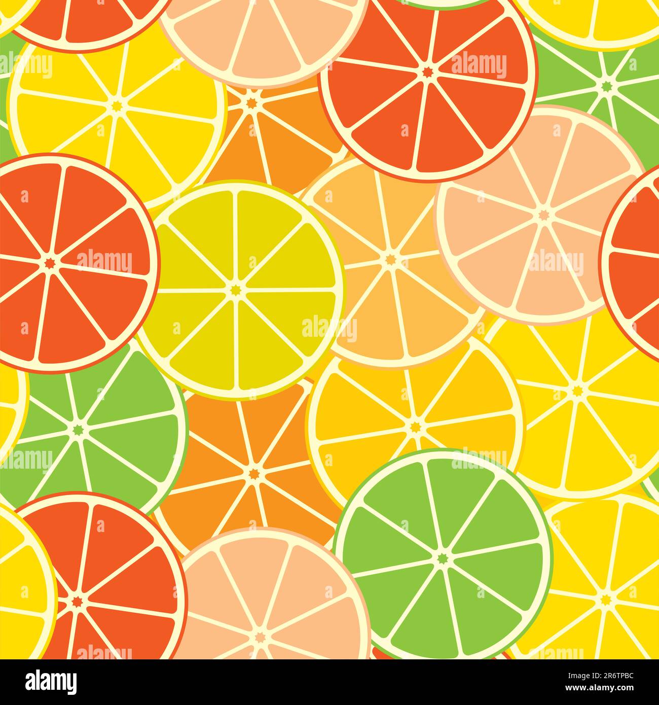 Abstract citrus background. Seamless. Vector illustration Stock Vector Image & Art - Alamy